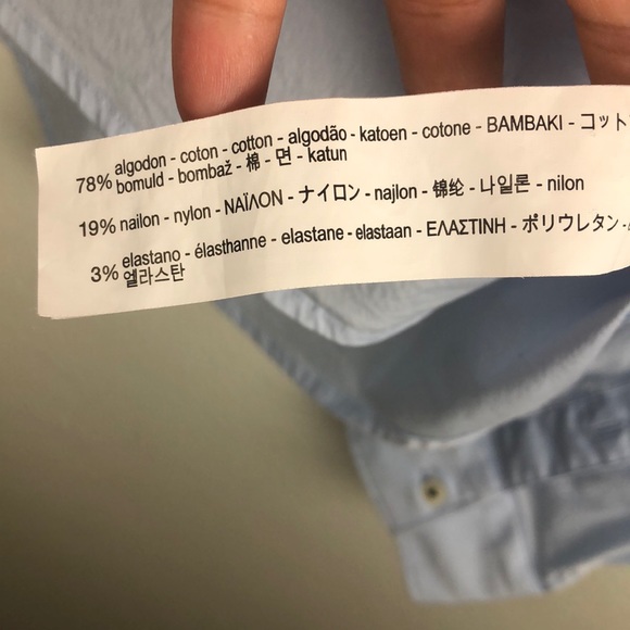 Zara | Shirts | Basic Zara Man Super Slim Fit Light Blue Shirt M | Poshmark